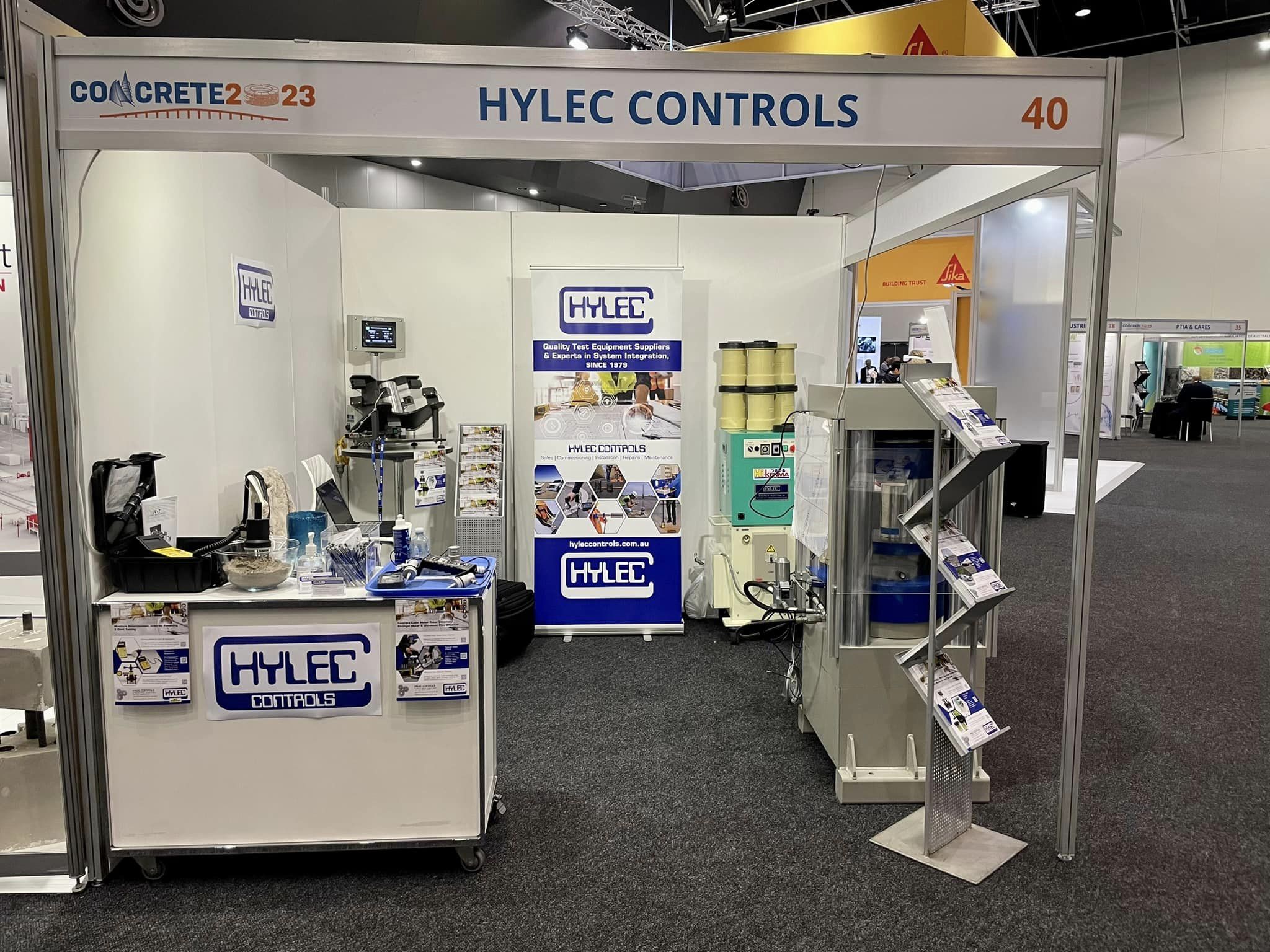 Concrete 2023, Perth Convention & Exhibition Centre, September 2023 | Hylec Controls