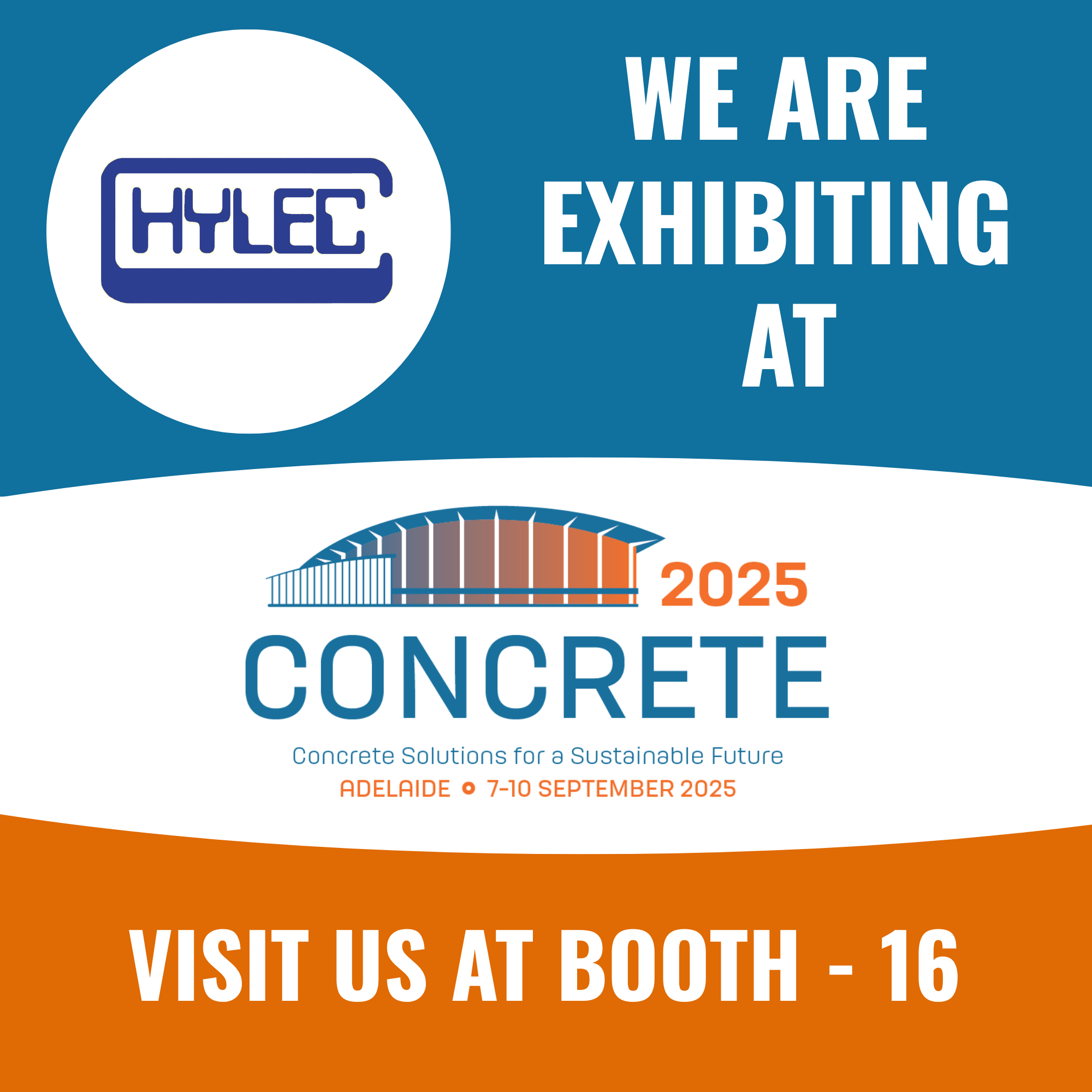 Concrete Plans? We've Got You Covered At Concrete 2025! | Hylec Controls