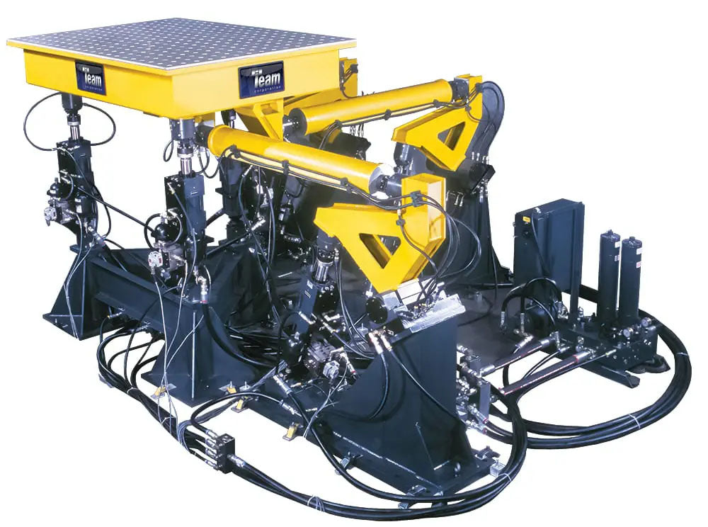 Mantis™ 6 Dof Hydrostatic Mast Table Vibration Test System Hylec