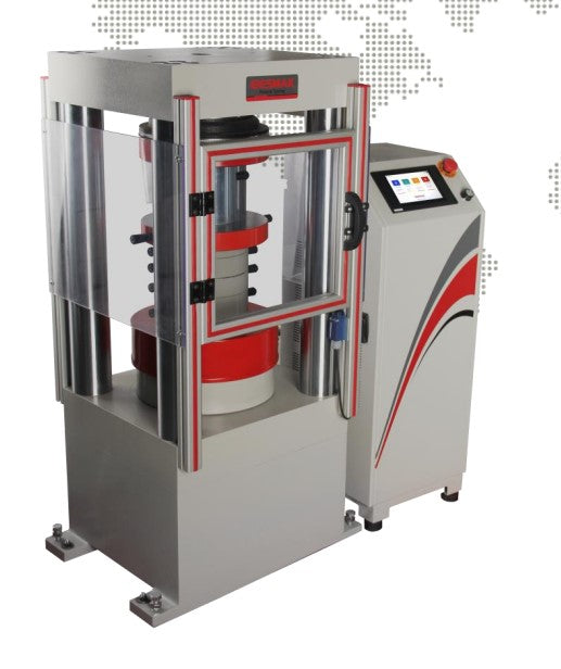 4-Column Type Concrete Compression (Press) Test Machine BCO-C3000/ST ...