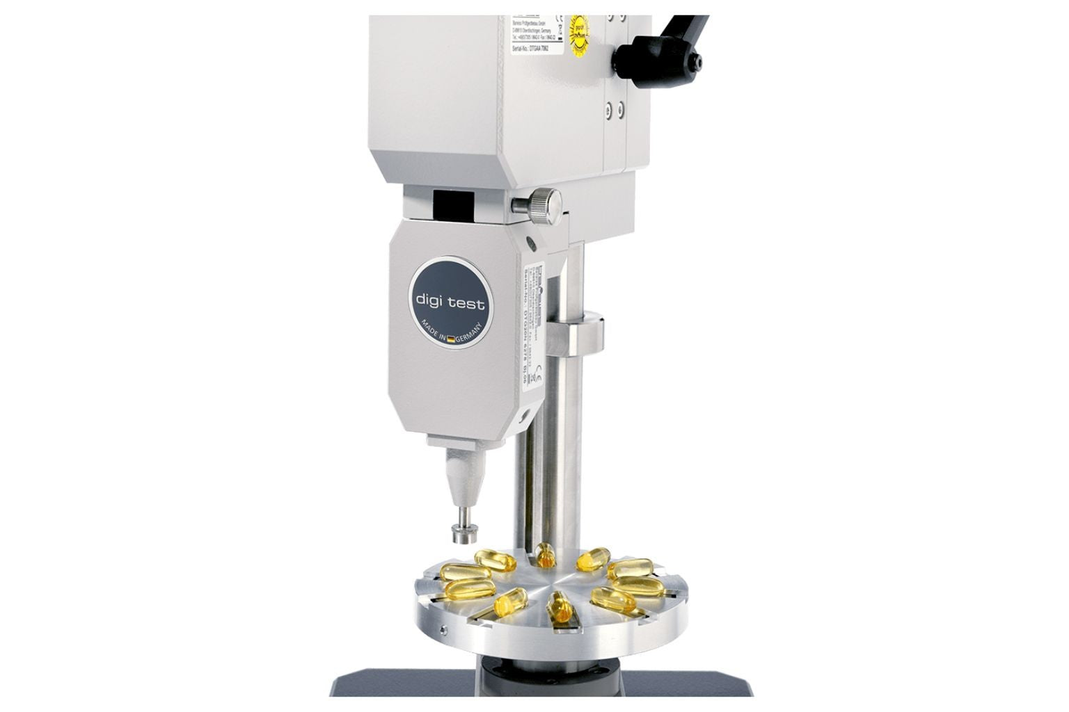 Capsule Hardness Tester - Digi Test II Gelomat | Hylec Controls