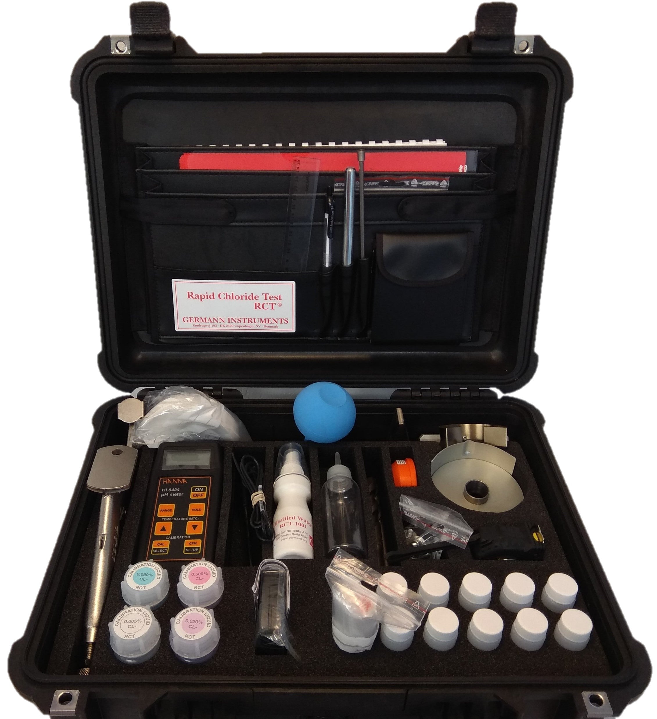 RCT and RCTW rapid chloride content test | Hylec Controls