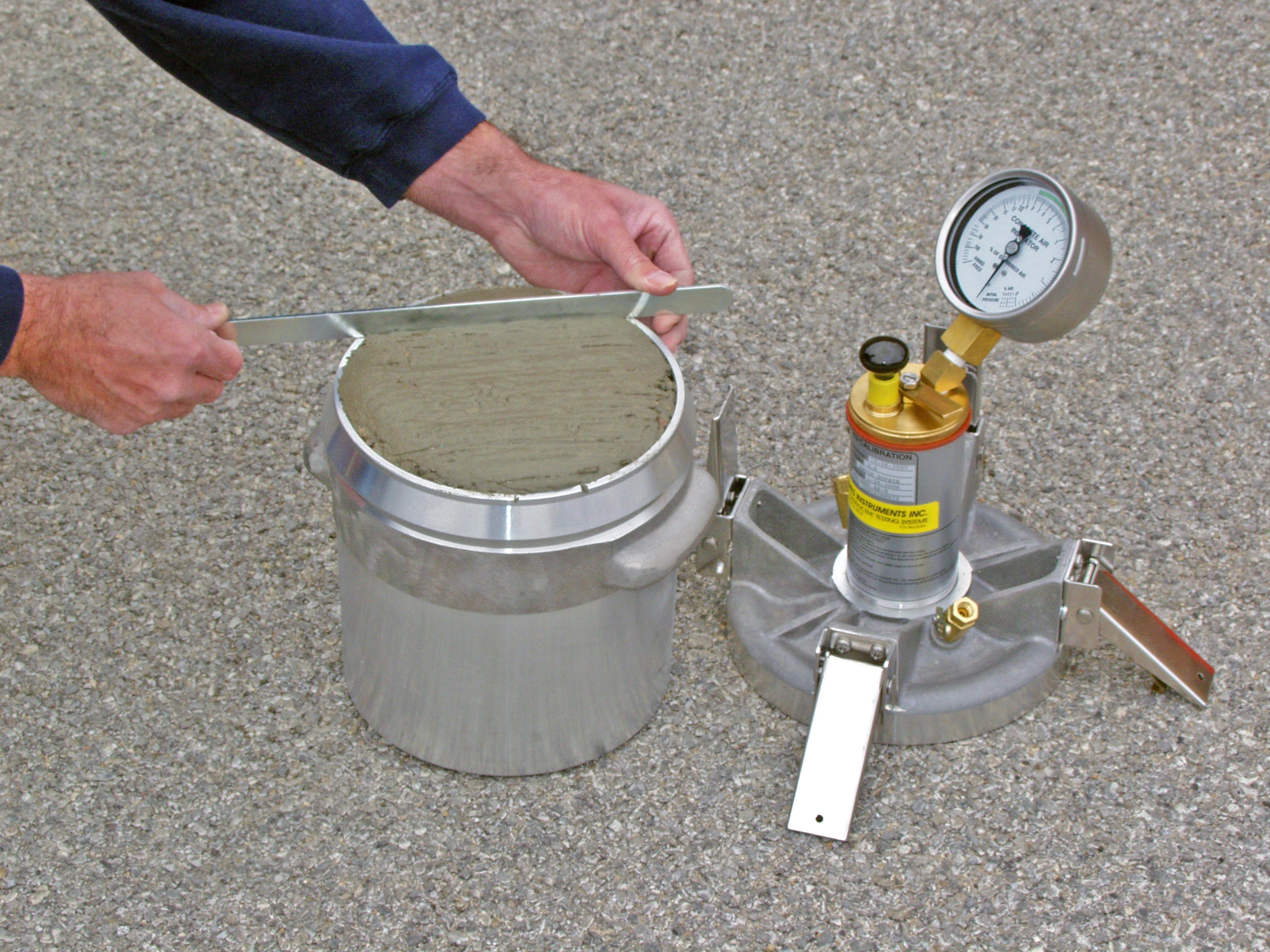James Air Meters for Fresh Concrete | Hylec Controls