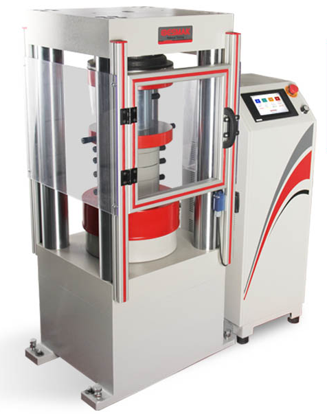 2000kN 4 Column Concrete Test Press | Hylec Controls