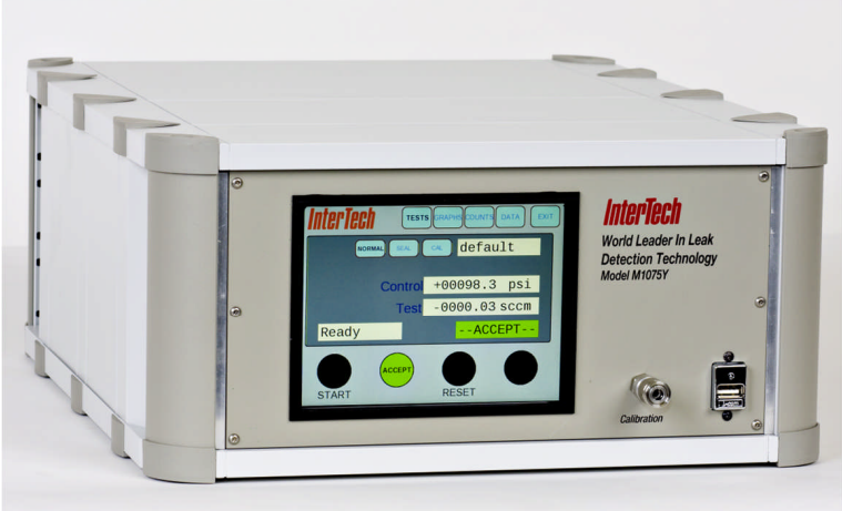 Upstream Mass Flow Leak Detector Testing Instrument M1075-06y | Hylec ...