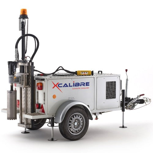 T4P road core drilling trailer | Hylec Controls
